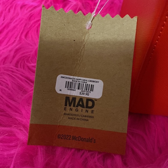 MAD Engine | Bags | Mad Engine Xmcdonalds Happy Meal Crossbody Limited ...